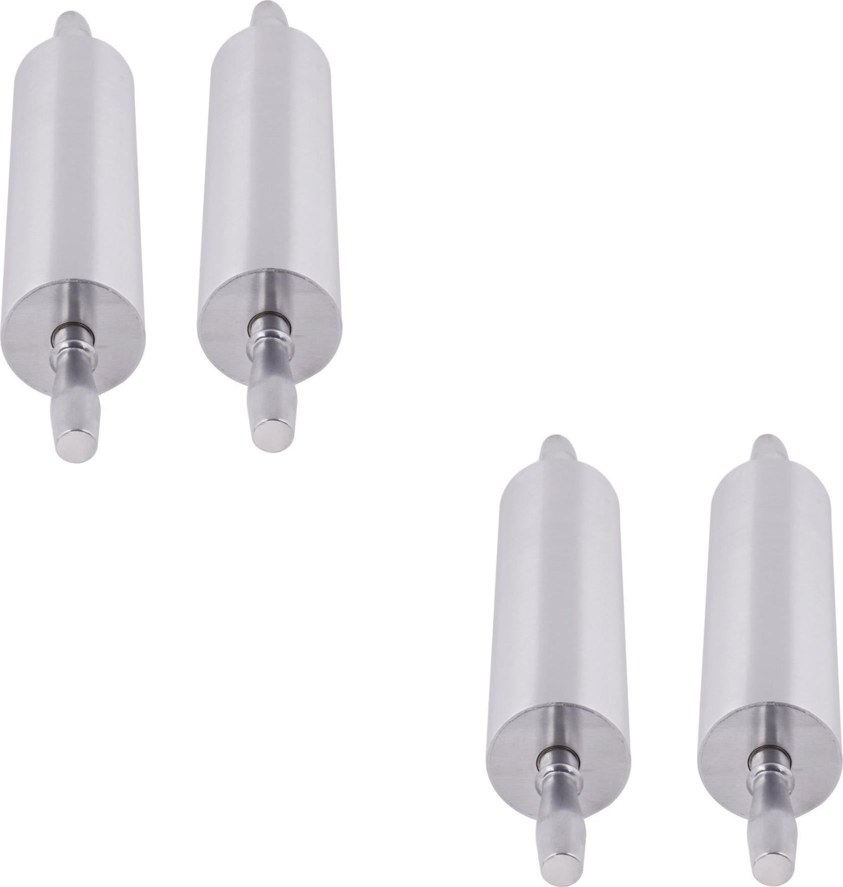 Omcan - 13" Aluminum Rolling Pin, Pack of 4 - 27676